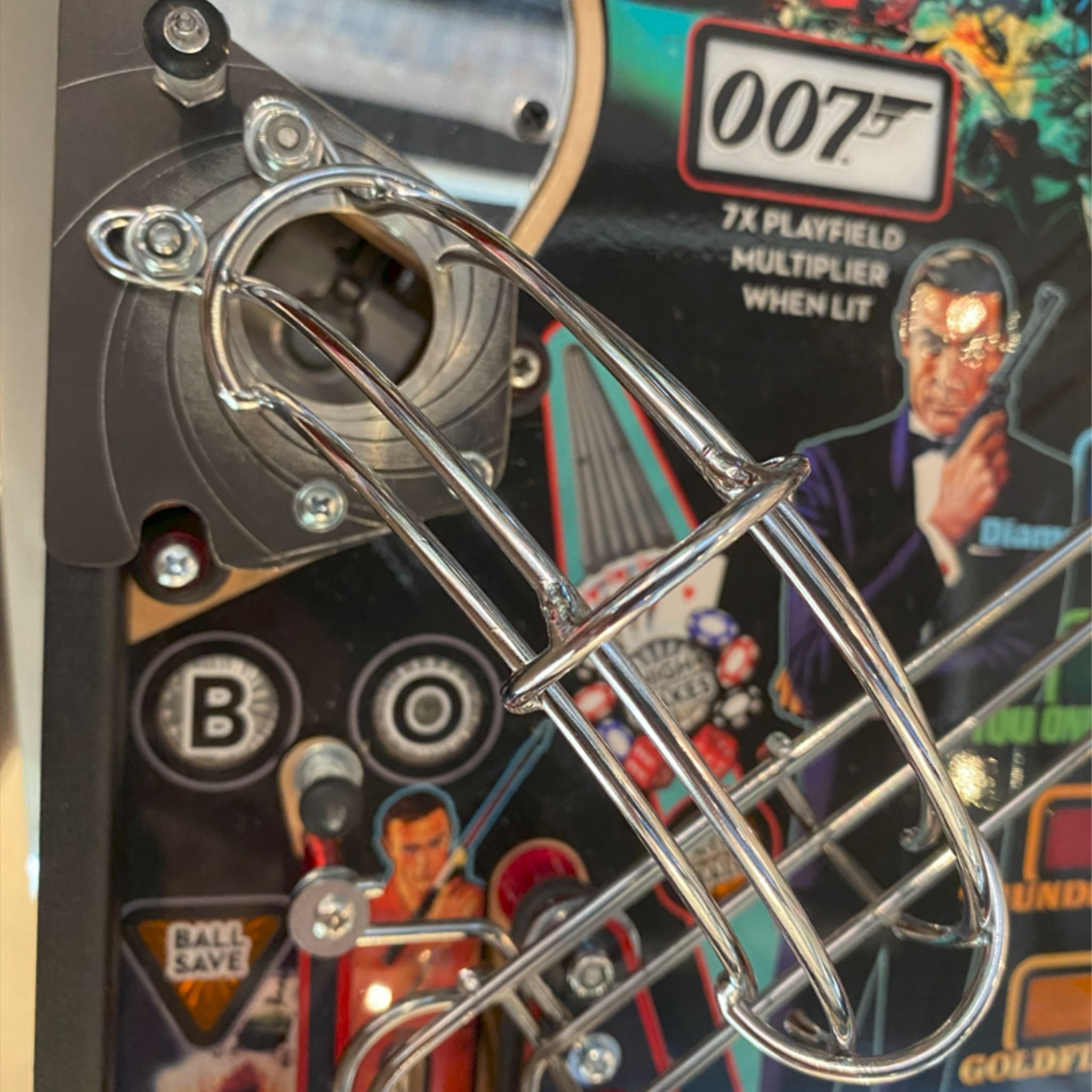 007 James Bond Pinball Machine - Scuba Kick Mod (Stern) – Wireform ...